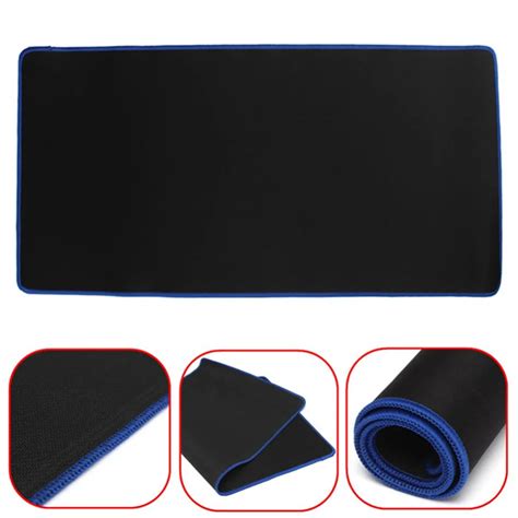 600 300MM Pro Ultra Large Rubber Keyboard Mat Professional Gaming Mouse Pad Mat Locking Edge