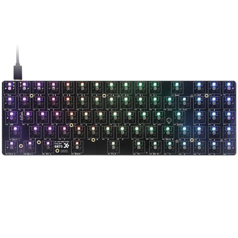 GK73极客定制SKYLOONG客制化机械键盘RGB套件有线蓝牙双模68配列