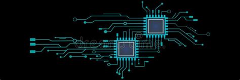 Tecnologia Scheda Circuito Interprocessore Cpu Microprocessore