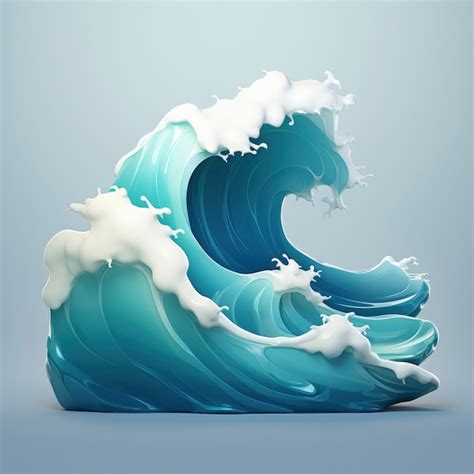 23 000 3d wave animation pictures