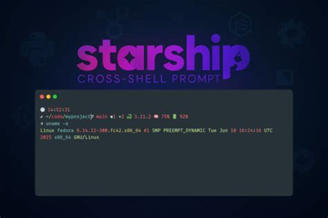 Starship Prompt Customize Your Linux Shell With Ease Ostechnix
