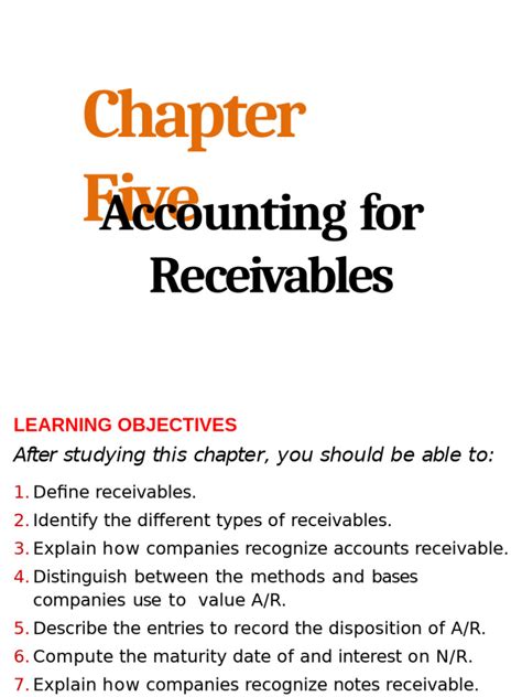 Chapter 5 Fundamentals Of Accounting I Pdf Bad Debt Debits And Credits