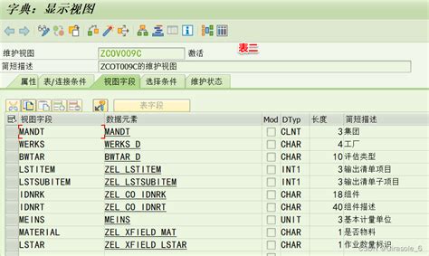 Abap基础：数据字典表、表维护试图维护视图、视图簇总结abap 维护视图 Csdn博客