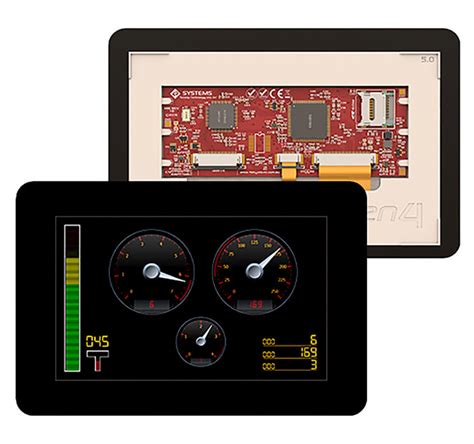 Gen4 Ulcd 50dct Clb Ar 4d Systems 4d Systems Gen4 5in Arduino Compatible Display With