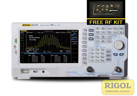 Rigol RSA N GHz Real Time Spectrum Analyser