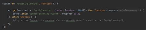 My Socket Io Server Dont Receive Or Dont Emit A Response To My Socket