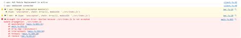 HMR Is Not Working On Basic Setup Issue 238 Shellscape Webpack