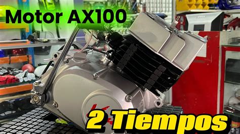 Motor 100cc 2 Tiempos Ax100 Modelo 2024 Vini Racing Youtube
