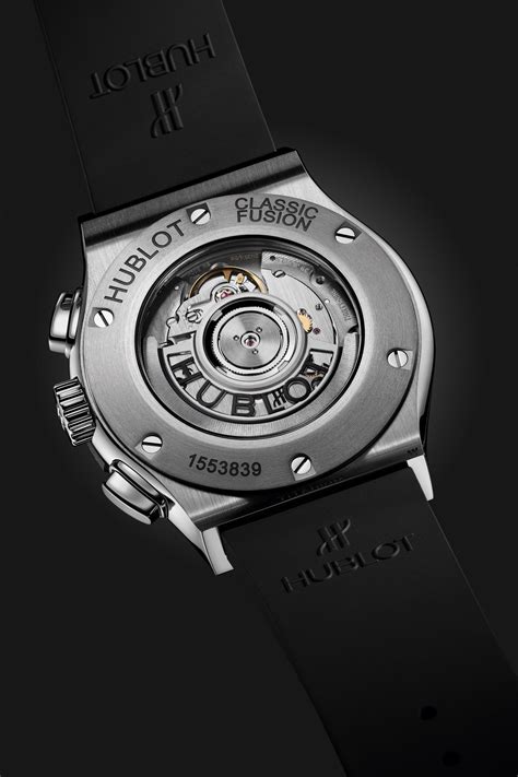 Classic Fusion Chronograph Titanium On Rubber 42 Mm Hublot