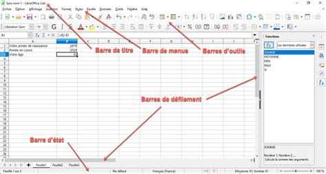 Régler Linterface Utilisateur [parcours Guidé Libreoffice Calc]