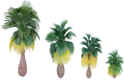Jurassic Park Playfield Fan Palm Trees Set Of 4 Modfather Pinball