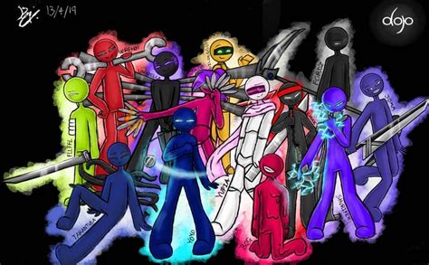 Teo On Instagram “another Fan Art For The Hyuns Dojo Community Why Does The Quality Have To