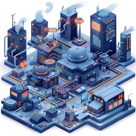 Illustration Of A Multiplayer Game Architecture With Servers And