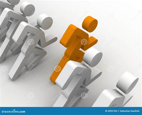 Running Man Icons Stock Illustration Illustration Of Action 5092760