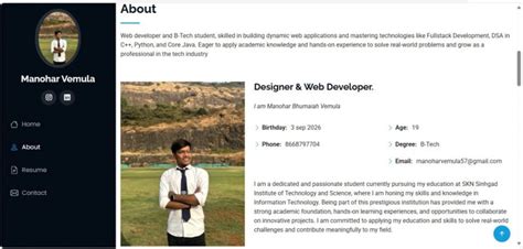 portfolioshowcase prodigyinfotech task2 learningjourney techskills… manohar vemula