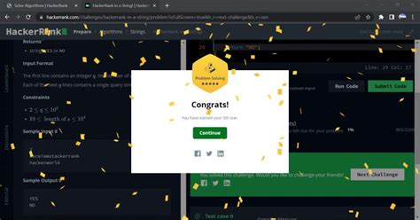 Shivalika Sinha On Linkedin Problemsolving Hackerrank