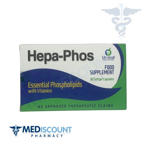 Hepa Phos Essential Phospholipids 30 Softgel Capsbox Lazada Ph