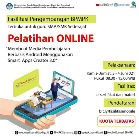Pelatihan Smart Apps Creator 30 Melajah Guru