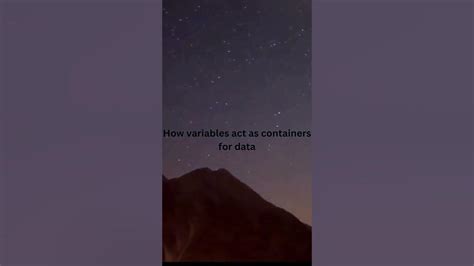 Introduction To Variables Shorts Coding Programming Youtube