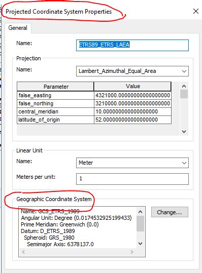 Determining If File In Projected Or Geographic Coordinates Using Arcgis