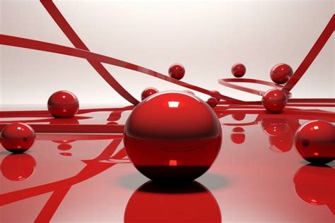 Spherical Red Spheres Geometry Couple Generate Ai