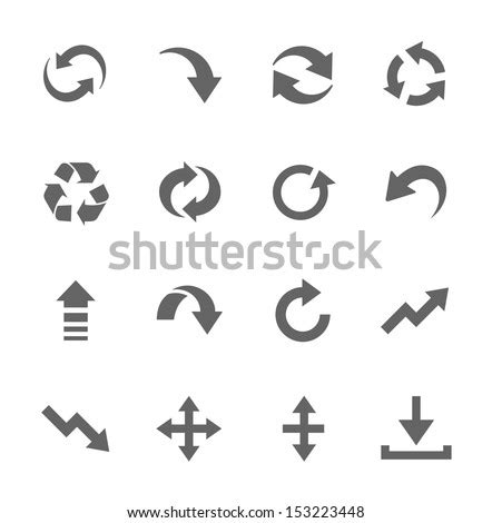 Vector Reload Arrow Icon Download Free Vector Art Free Vectors