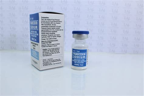 Parecoxib Sodium Powder For Solution For Injection 40mg2ml