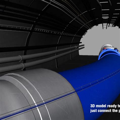 Cern Large Hadron Collider 3d Model 3d Models World