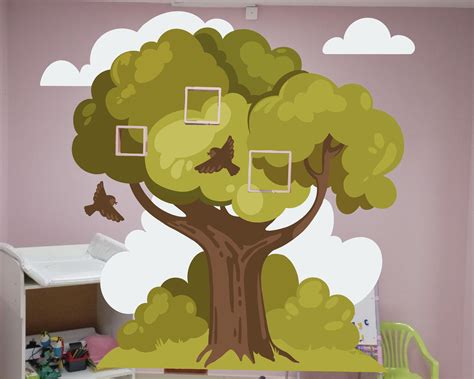 Иллюстрация Эскиз для настенной росписи