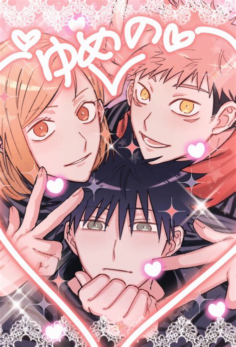 Itadori Yuuji Fushiguro Megumi And Kugisaki Nobara Jujutsu Kaisen