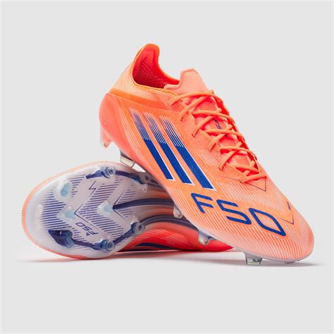 Adidas F50 Elite Firm Ground Beam Orange Lucid Blue Ftwr White