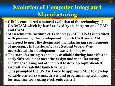 Ppt Lecture 6 Computer Integrated Manufacturing Systems Powerpoint