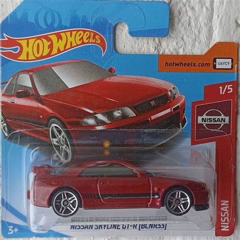 Models 164 Scale Nissan Gtr R33 Red Hot Wheels For Sale In Nelspruit