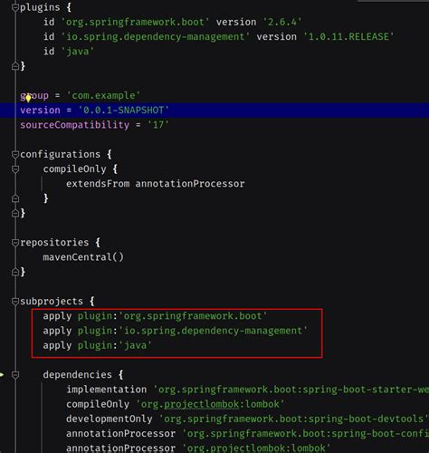 SpringBoot Gradle构建多模块项目 氷泠 博客园