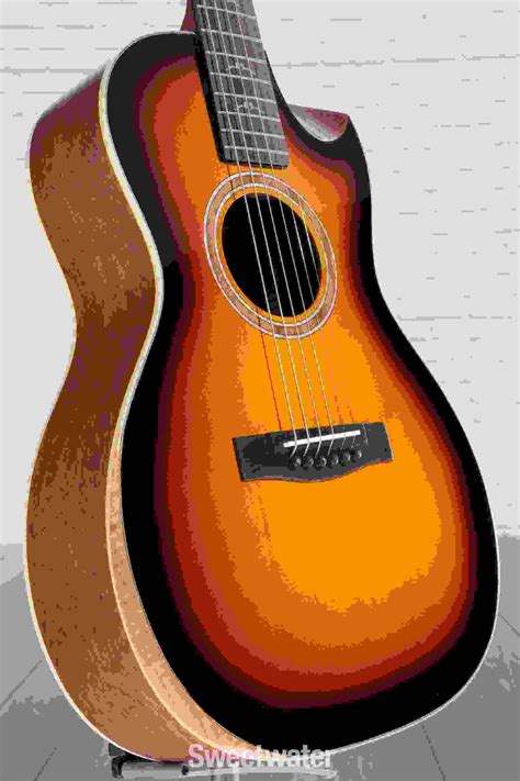 Journey Instruments First Class Parlor 13 Fret Acoustic Travel Guitar