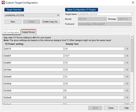 Cc1310 Ti 154 Stack How To Set Different Tx Power Level When Use