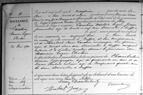 Fichier Lambin Maurice °  — Wikihuy