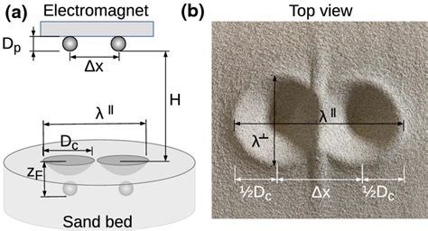 A Sketch Of The Experimental Setup Two Projectiles Of Diameter Download Scientific Diagram