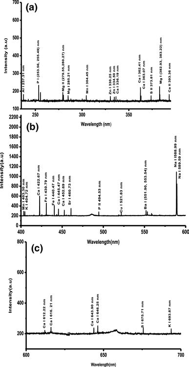 Ac The Typical Libs Spectrum Of Sample 1 Download Scientific Diagram