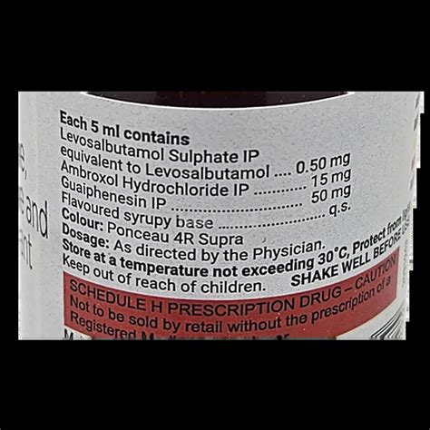 Levolin Plus Jr Syrup 60 Ml Price Uses Side Effects And Substitutes Medkart