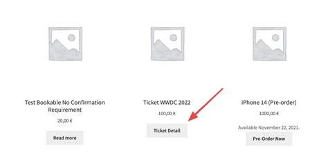Woocommerce Box Office Product Type Ticket With Wrong Ticket Detail Button Behaviour Inside