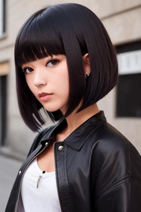 Sliced Bob Hairstyle V10 Stable Diffusion Lora Civitai