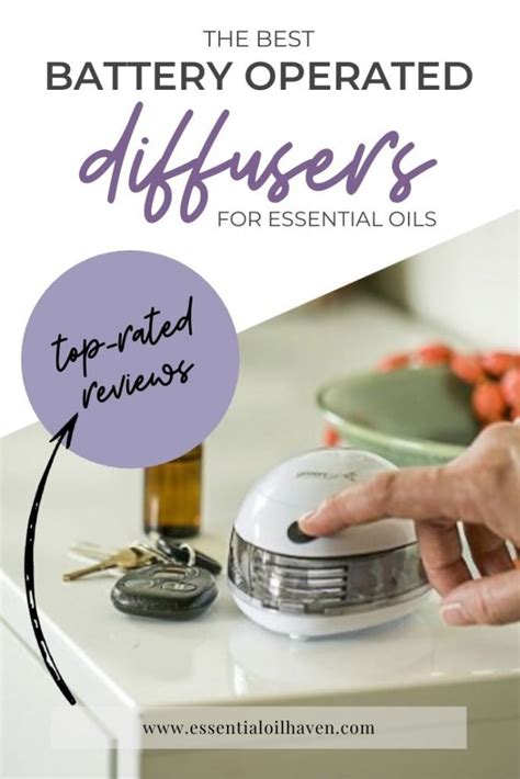 5 Best Cordless Essential Oil Diffusers Portable Battery Operated