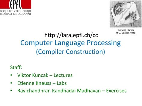 Ppt Computer Language Processing Compiler Construction Powerpoint