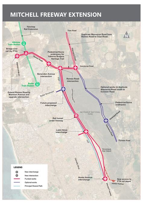 215m Mitchell Freeway Extension Wa Nears Construction