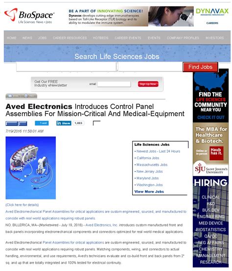 Aved Electronics Venmark International