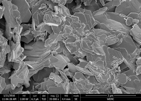 Scanning Electron Microscopy Image Of The Test Product Mcp At A Download Scientific Diagram