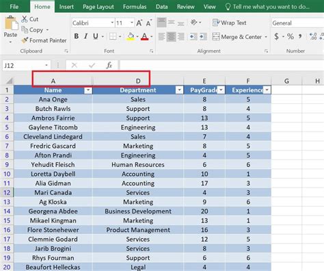 How To Unhide Columns In Excel Shiksha Online