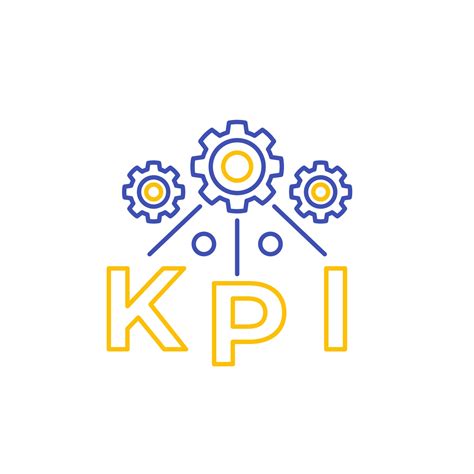 Kpi Vector Line Icon Isolated On White Eps 2040744 Vector Art At Vecteezy