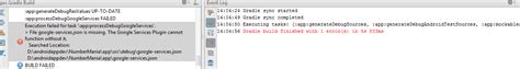 Android Plugin With Id Google Gms Google Services Not Found